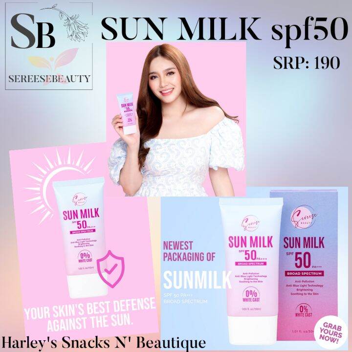 SEREESE BEAUTY SUN MILK SPF 50+++ | Lazada PH