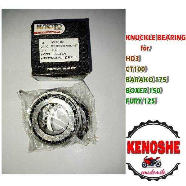 KNUCKLE BEARING for HD3/ CT100/ BARAKO 175/ BOXER 150/ FURY 125 | Lazada PH