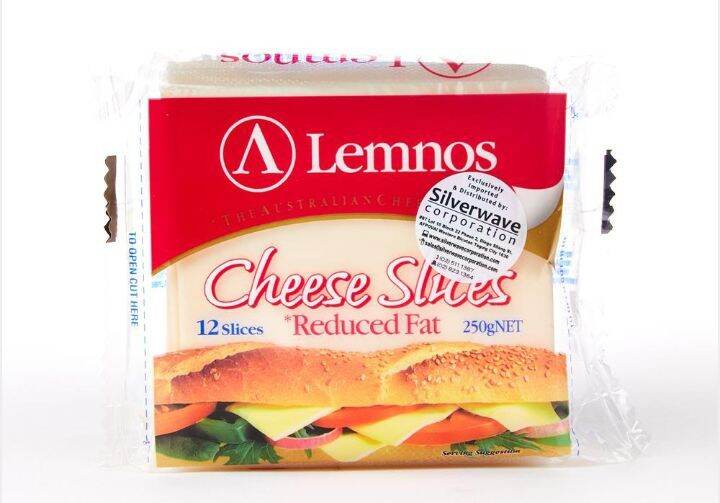 Lemnos Cheese Slice Reduced Fat 250g | Lazada PH