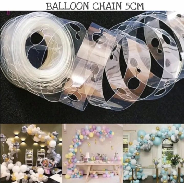 Balloon Chain 5CM Balloon Garland | Lazada PH