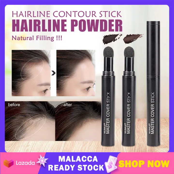 MLSMILE Hairline Concealer Pen Eyebrow Shadow Filling Powder Natural ...