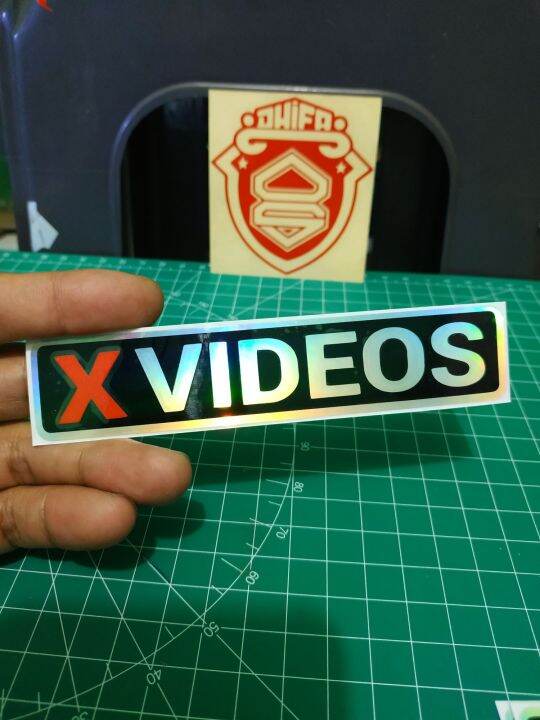 stiker cutting XVIDEOS sticker hologram | Lazada Indonesia