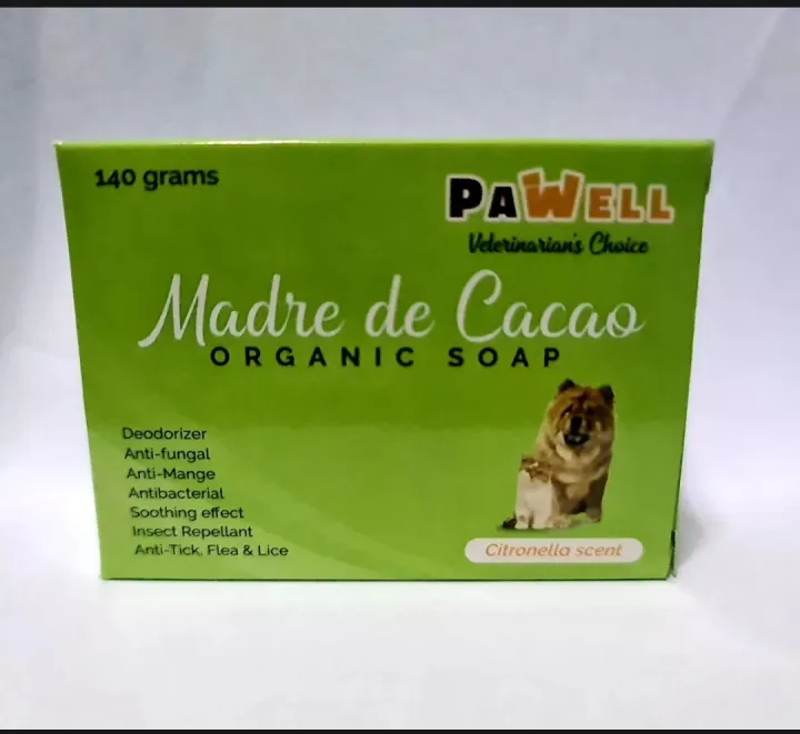 Pawell Madre De Cacao Soap 140g ( Organic soap) | Lazada PH