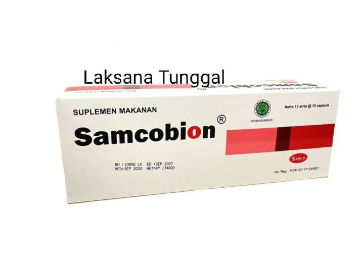Samcobion kapsul | Lazada Indonesia