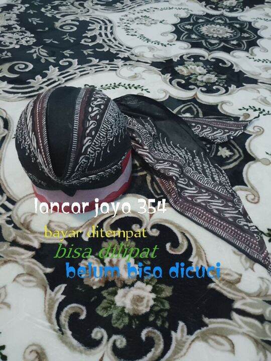 topi adat jawa/aksesoris baju jawa/,blangkon jogja lipat sliwir lorek ...