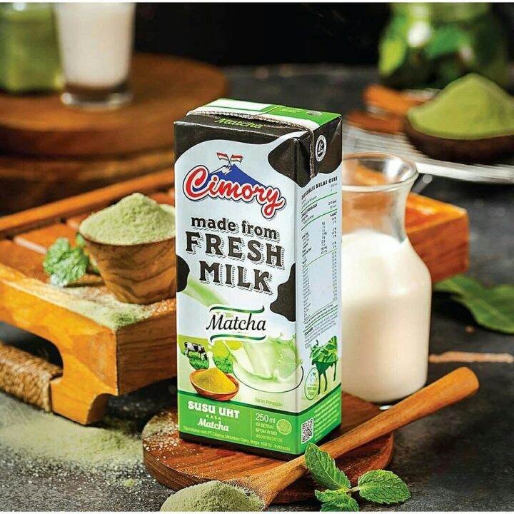 Cimory Susu Uht 250 ml rasa matcha | Lazada Indonesia
