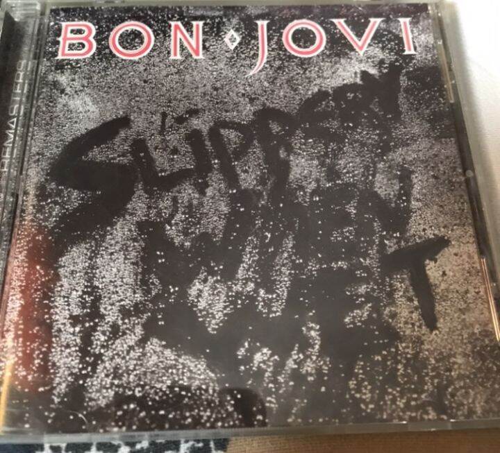 Bon Jovi Slippery When Wet Album Covers