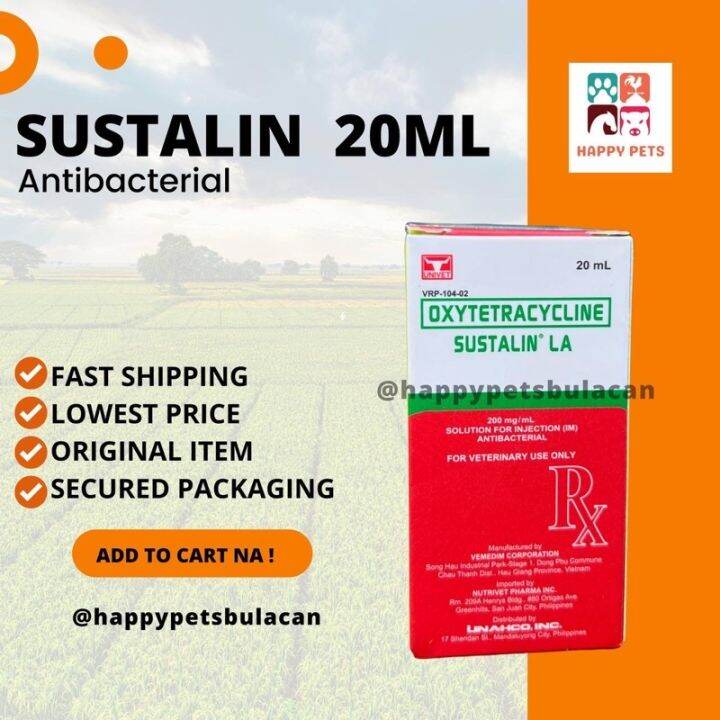 Sustalin LA Antibacterial 20ml | Lazada PH