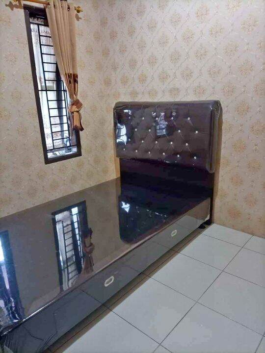 Dipan sandaran kayu minimalis | Lazada Indonesia