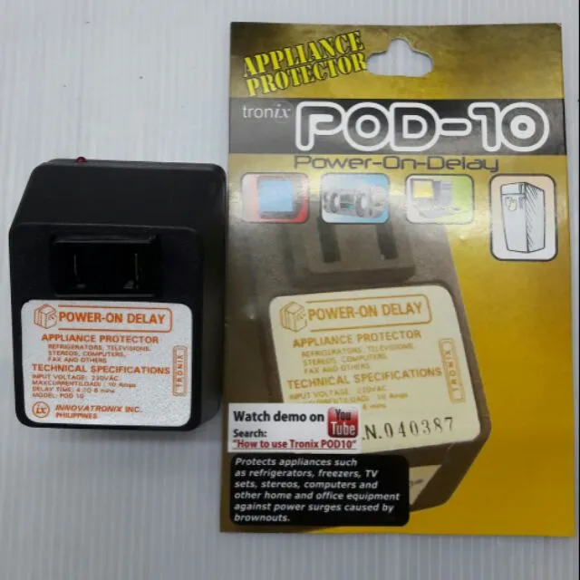 TRONIX POD-10 POWER ON DELAY | Lazada PH