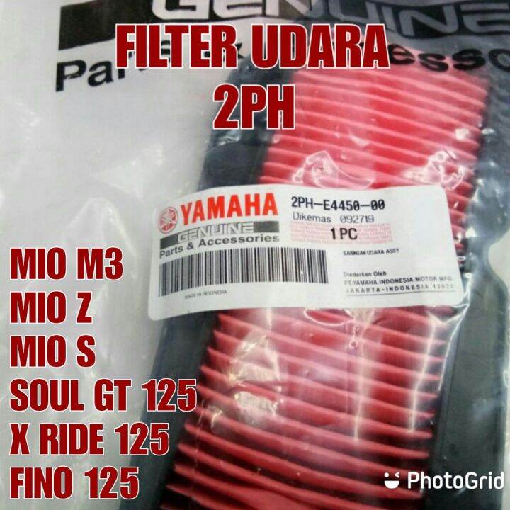 Filter Udara Saringan Udara Yamaha Mio M3 Mio Z Mio S Soul GT 125 Fino ...