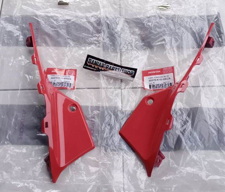 PANEL SHROUD CB150R LED V2 50270K15920ZA 50275K15920ZA SAMBUNGAN SAYAP ...