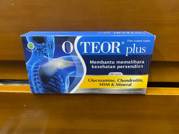 OSTEOR PLUS BOX ISI 30 KAPLET | Lazada Indonesia