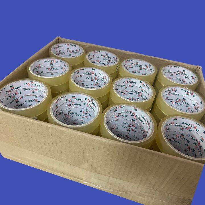 Stationary Tape Polytape (1/2,3/4,1") Sold per Box | Lazada PH