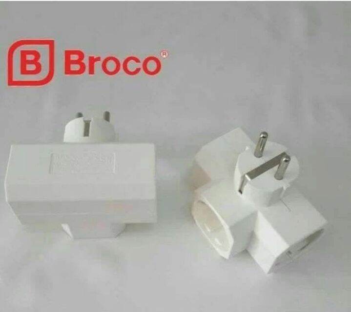 steker T broco lubang 3 / STOP KONTAK T ARDE 3 CABANG BROCO / colokan T ...