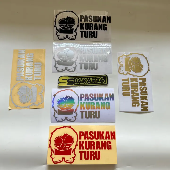 STIKER STICKER PASUKAN KURANG TURU STIKER MOBIL MOTOR CUTTING | Lazada ... STIKER STICKER PASUKAN KURANG TURU STIKER MOBIL MOTOR CUTTING | Lazada ...