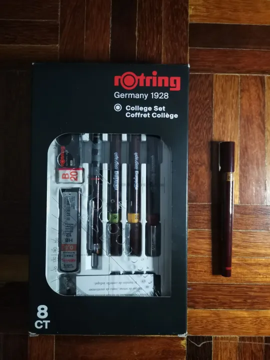 Rotring GERMANY College Set + '50 Rotring isograph | Lazada