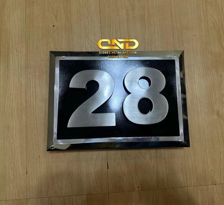 Custom Metal number sign 3d Number sign | Lazada PH