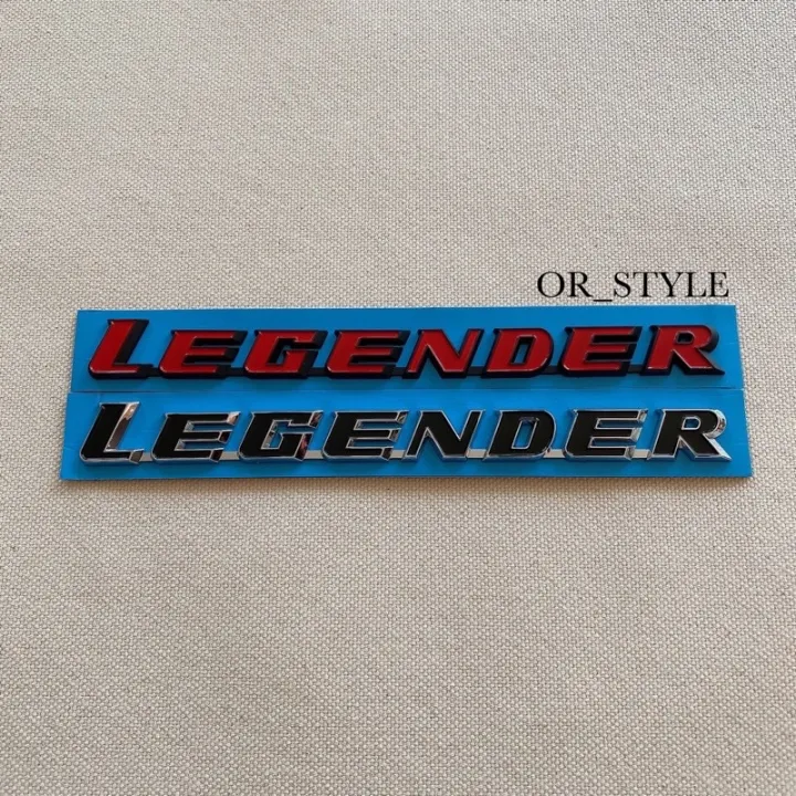 โลโก้ LEGENDER FORTUNER 2020-2022 ติดท้าย ขนาด 22x2cm | Lazada.co.th