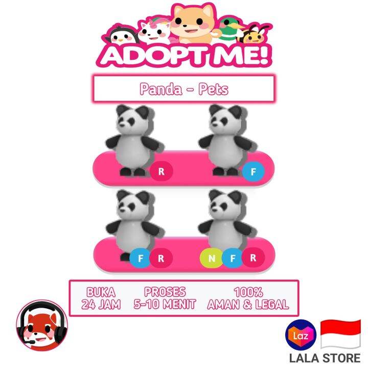 Adopt Me - Panda - Roblox | Lazada Indonesia