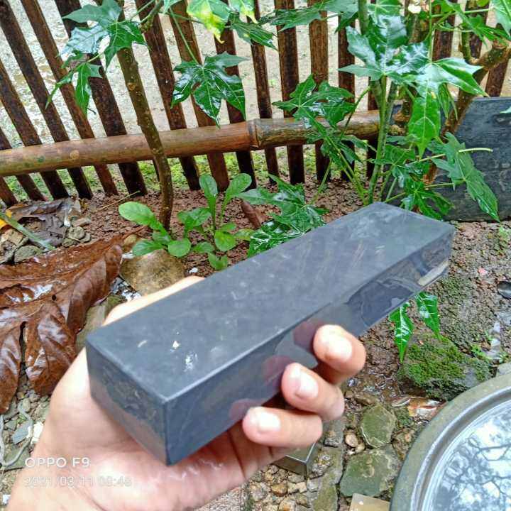 Asahan Pisau Batu Asahan Asli alam kang Ahmad grit 6000 UK 20x5x3cm ...
