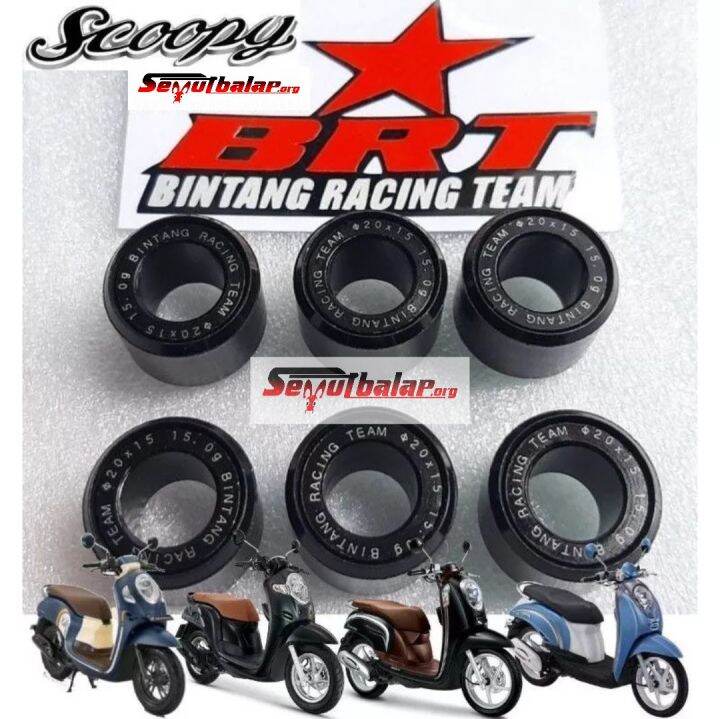ROLLER SCOOPY BRT RACING 7 8 9 10 11 12 ROLLER BRT SCOOPY KARBU LOLER ...