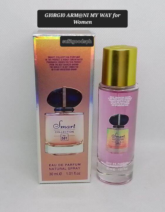 SMART COLLECTION PERFUME NO. 581 FOR WOMEN 30 ML EDP | Lazada PH