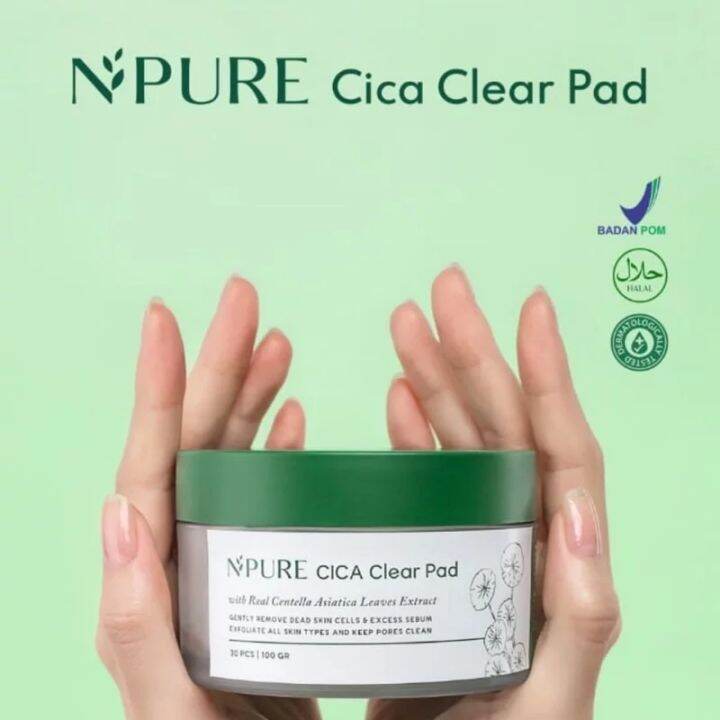 N'pure Cica Clear Pad / Npure Cica Clear Pad | Lazada Indonesia