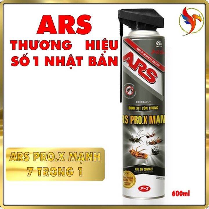 BÌNH XỊT CÔN TRÙNG ARS PRO.X MẠNH (KHÔNG MÙI) 500ml | Lazada.vn