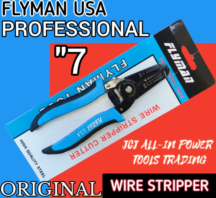 ORIGINAL WIRE STRIPPER "7 FLYMAN 0.6MM-2.6MM / HEAVY DUTY WIRE STRIPPER ...