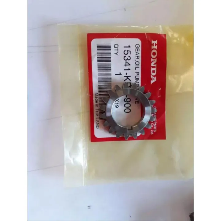 15341-KPH-900 เฟืองขับปั๊มนัำมันเครื่องแท้พร้อมสลัก(94303-03050) Honda ...