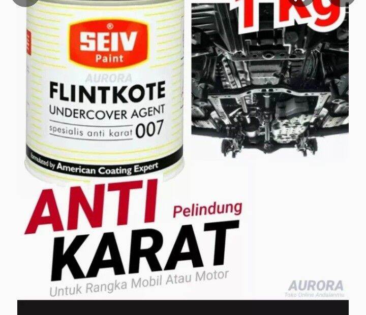 Flinkote anti karat SEIV Under coat Flinkot untuk melindungi Rangka ...