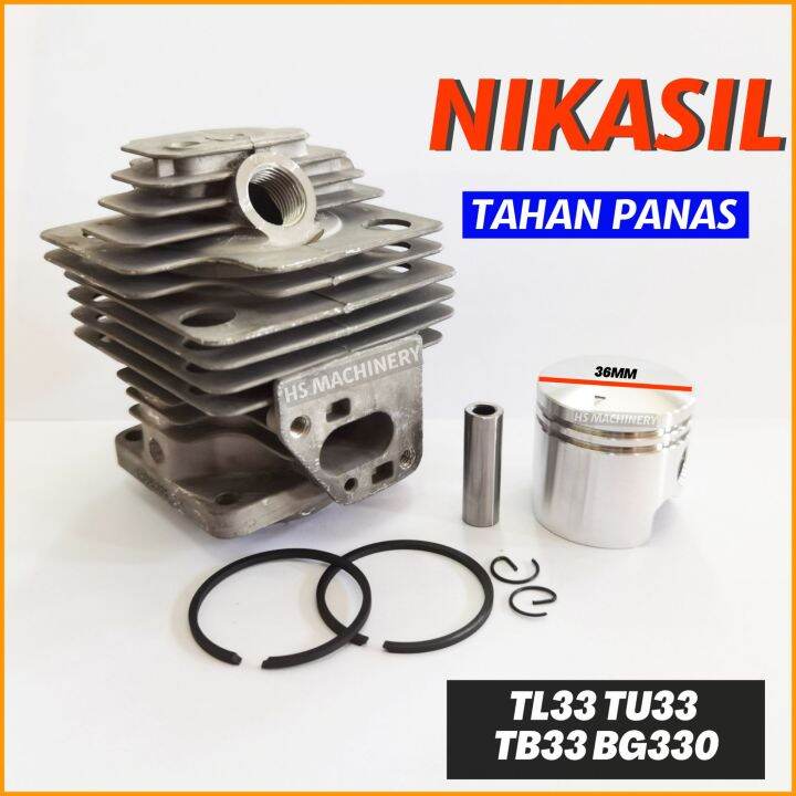 Heavy Duty Mitsubishi TL33 TU33 TB33 BG330 Brush Cutter Nikasil ...
