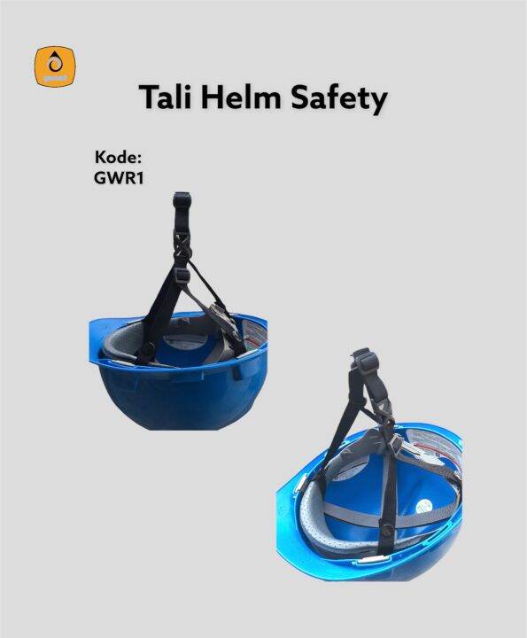 TALI HELM PROYEK/SAFETY /TALI DAGU HELM (Lebar tali 1,5cm) | Lazada ...