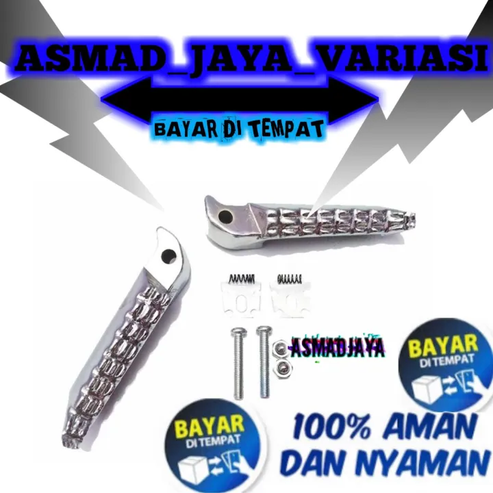 Footstep NMax Aerox Pijakan Kaki Belakang Satu Set Untuk Motor Yamaha ...