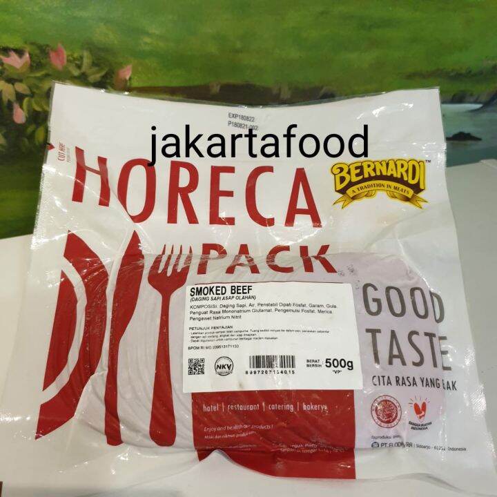 Smoke beef bernardi / smoked beef bernardi murah halal mui | Lazada ...