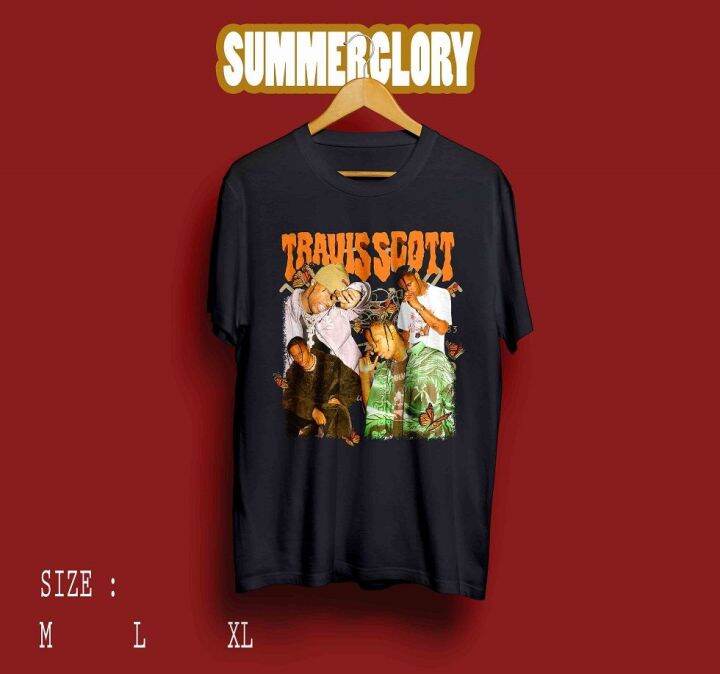 Kaos Travis scott / Travis scott / Kaos Rapper /Kaos Sablon | Lazada ...