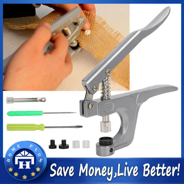 【Local delivery】 Plastic Snap Button Pliers Aluminium Manual Fastener ...