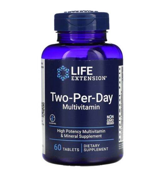 Life Extension Two-Per-Day Multivitamin, 60 or 120 Tablets | Lazada PH