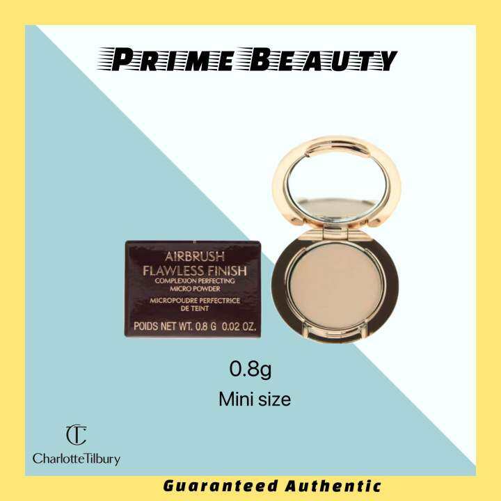 [Authentic] Charlotte Tilbury Airbrush Flawless Mini Size Powder 0.8g ...