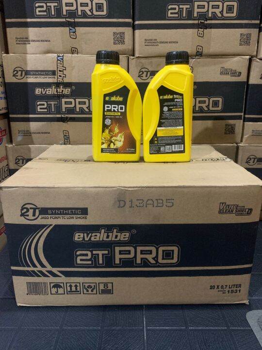 Oli Evalube 2T pro isi 20 perdust | Lazada Indonesia