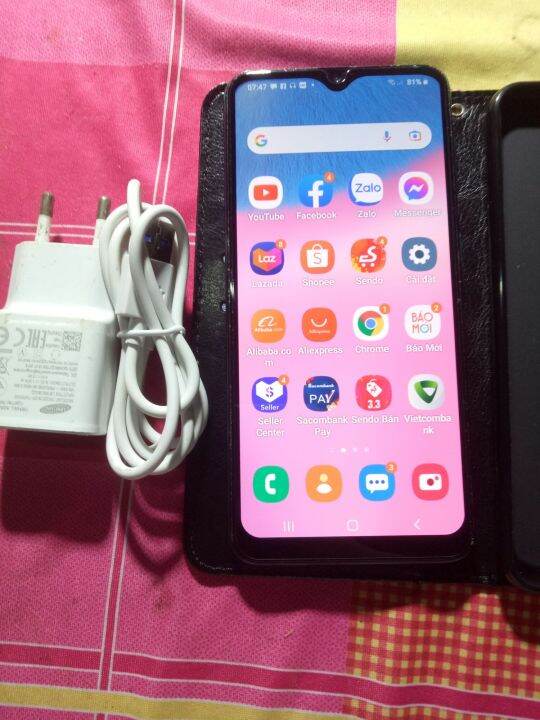 Điện Thoại Sam sung A30S qua sử dụng bình thường tặng cục sạc dây sạc ...