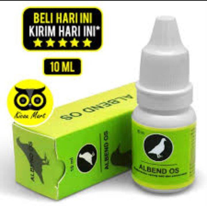 ALBEND OS VITAREST OBAT CACING BURUNG DARA MERPATI | Lazada Indonesia