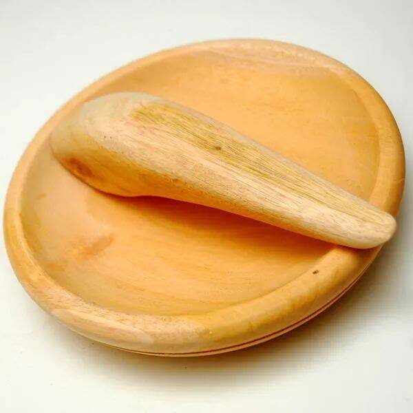 COBEK ATAU ULEKAN KAYU DENGAN UKURAN BESAR BAHAN KAYU TEBAL | Lazada ...