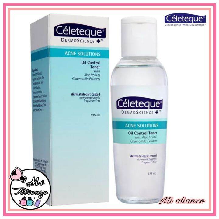 Celeteque Acne Solutions Oil Control Toner (125mL) | Lazada PH