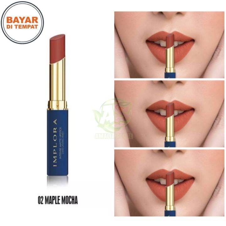 Implora Intense Matte Lipstik 02 | Lazada Indonesia