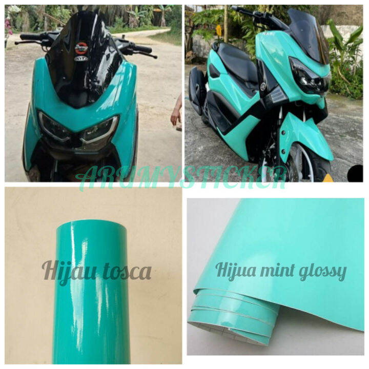 Stiker Warna Hijau Tosca Hijau Mint Skotlet Motor Warna Hijau Glossy ... Stiker Warna Hijau Tosca Hijau Mint Skotlet Motor Warna Hijau Glossy ...