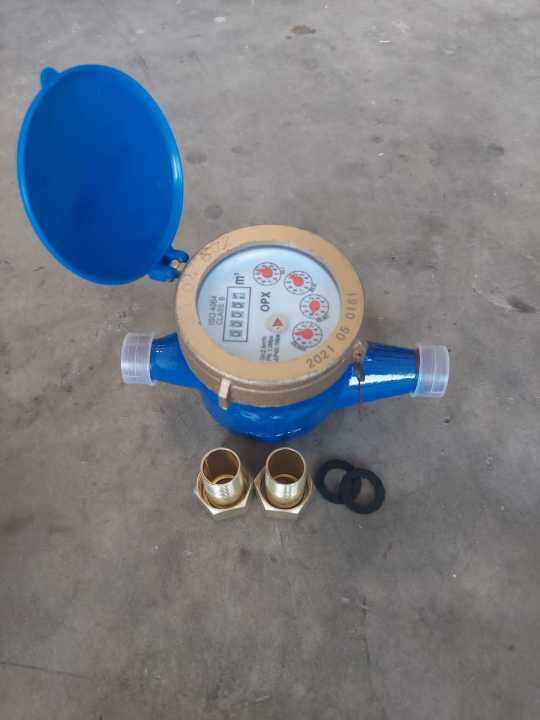 WATER METER METERAN AIR BERSIH PDAM 1/2 INCHI BAHAN BESI | Lazada Indonesia