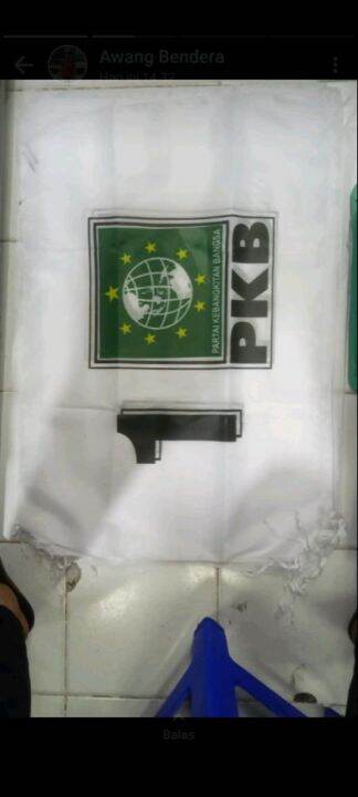 Bendera partai PKB UK.100x150. ukuran KPU | Lazada Indonesia