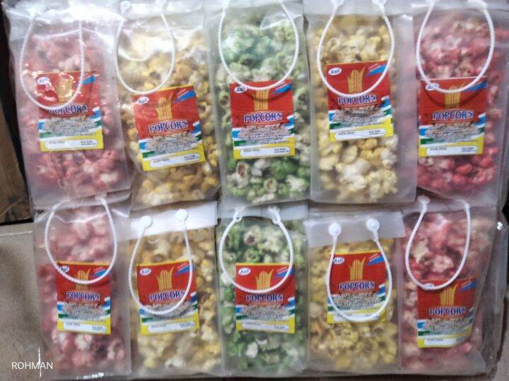 PROMO-{ PAKET 20 PCS } Popcorn All Varian Rasa -Popcron Enak dan Gurih ...